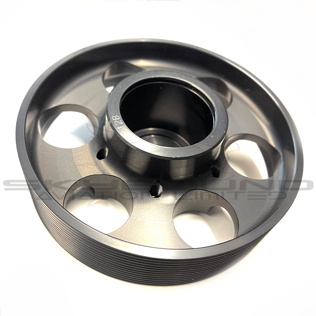 MP113a - Vittorazi Crown Pulley 130 mm 13 grooves Black 2.86R ...